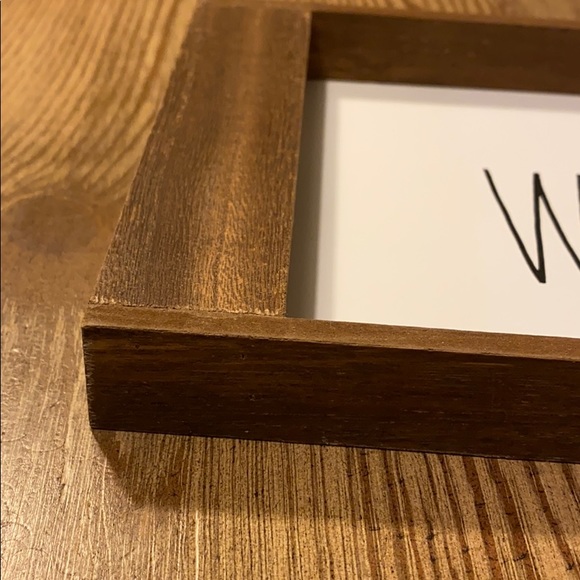 Rae Dunn | Wall Decor | Rae Dunn Washroom Wood Farmhouse Sign Nwt Cute ...